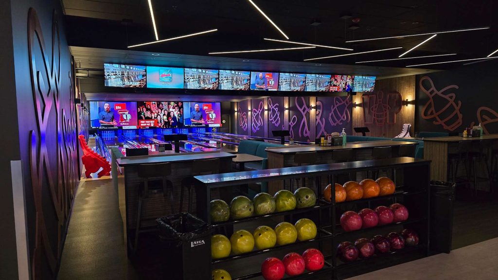 VIP Bowling Suite: The perfect place to host your next group outing.